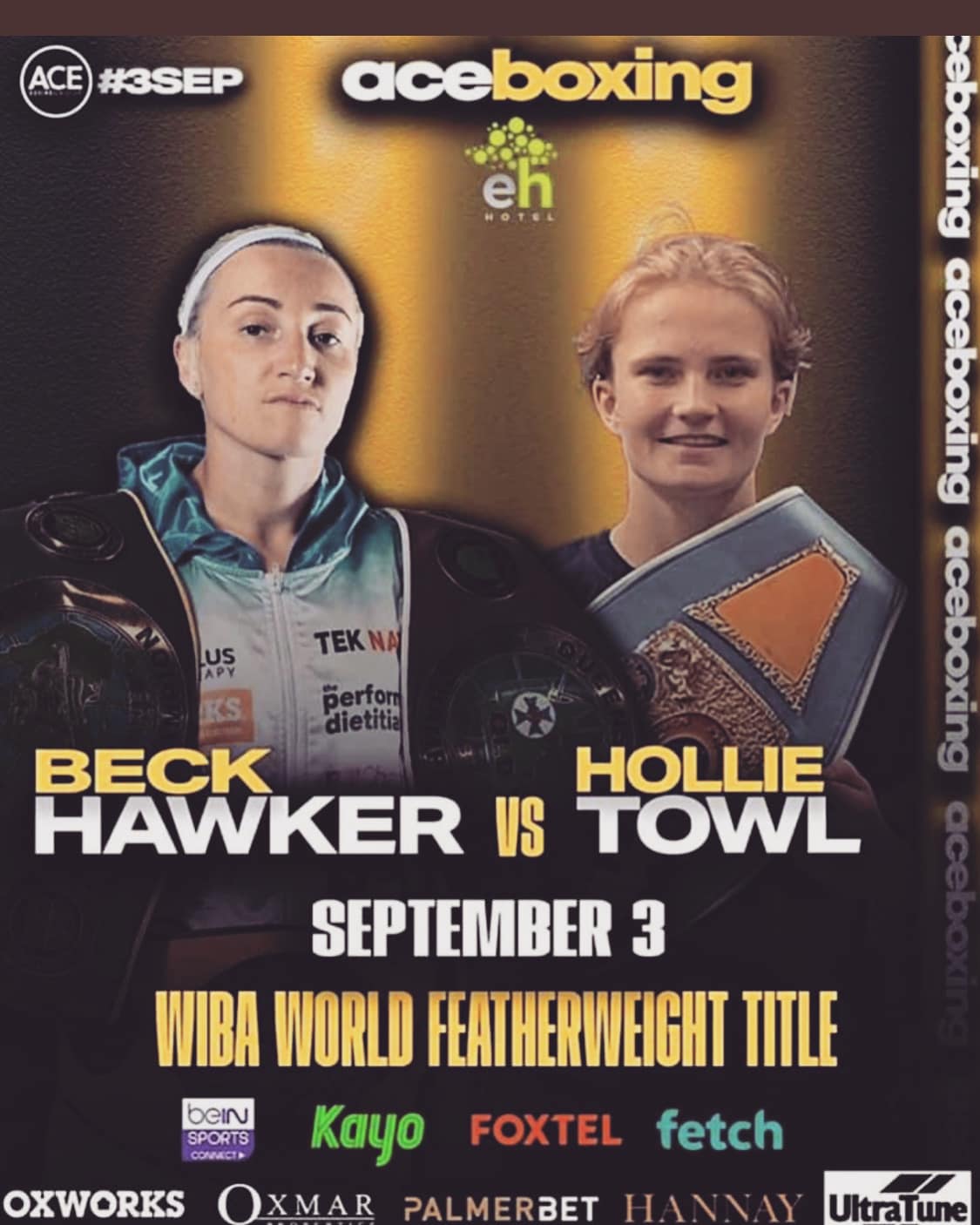 NEWS: Hollie Towl Flies off to Australia to Defend World Crown against ...